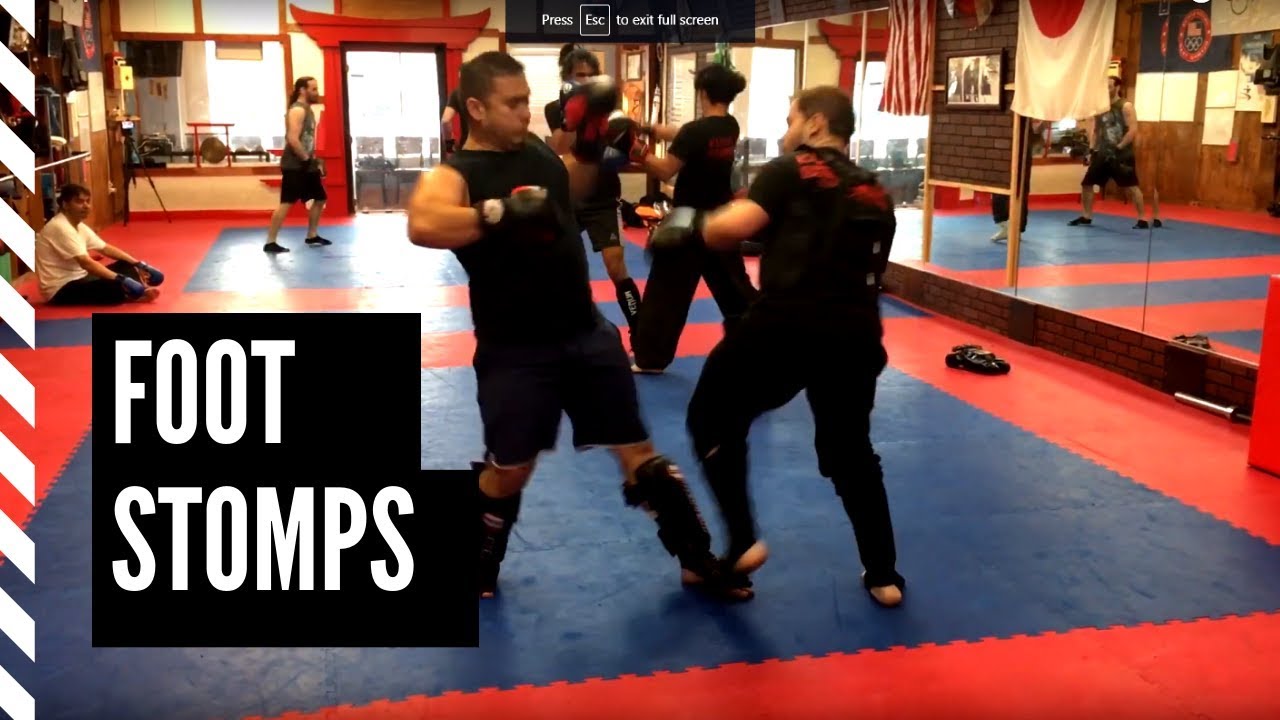 Impossible To Block Vicious Foot Stomp Strike - YouTube