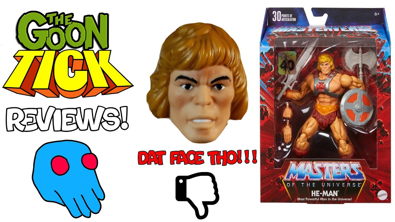 He-man 40th Anniversary MOTU Masterverse Action Figure Review - The ...