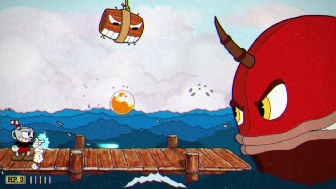 Cuphead Boss: Captain Brineybeard - No Damage / S rank - YouTube