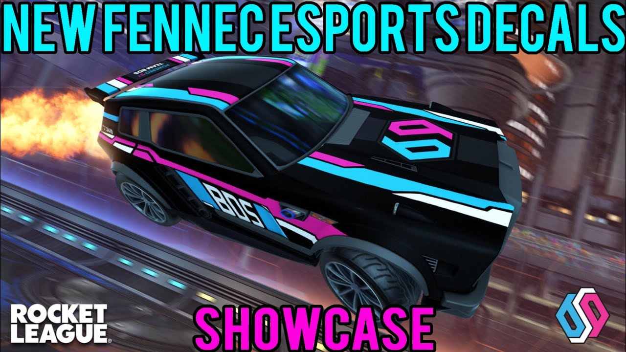 SHOWCASING ALL *NEW* FENNEC ESPORTS DECALS! (ROCKET LEAGUE NEW FENNEC ...