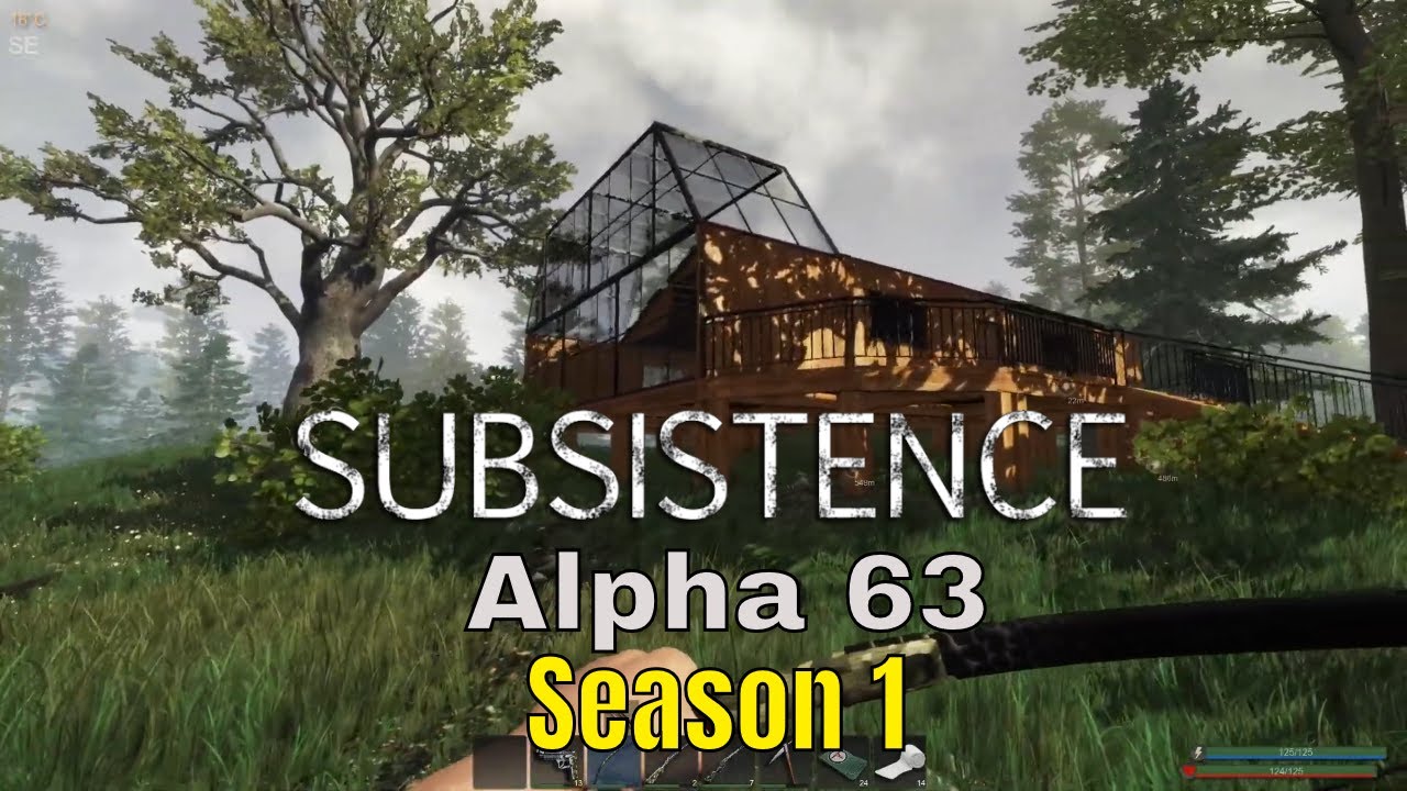 Subsistence Alpha 63 Season 1 Base Building Roof Ideas - YouTube