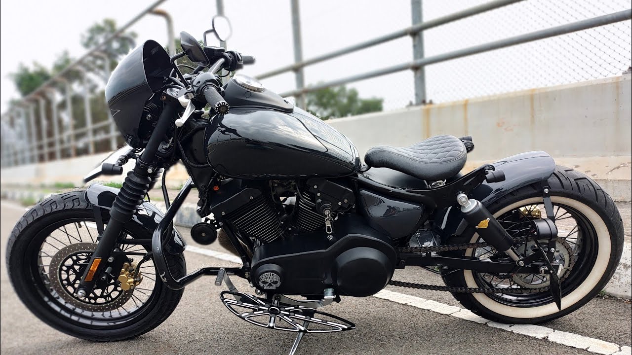 Review Riding Kaisar Ruby 250 custom Bobber - YouTube