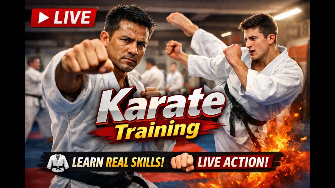 Karate Live Class – Learn Real Skills, Improve Power, Speed ...