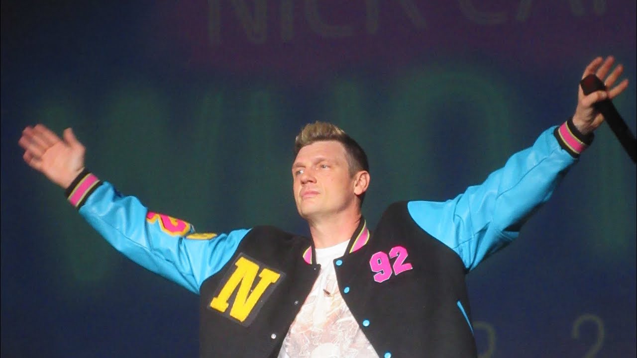 Nick Carter of Backstreet Boys / I Want It That Way & Everybody ...