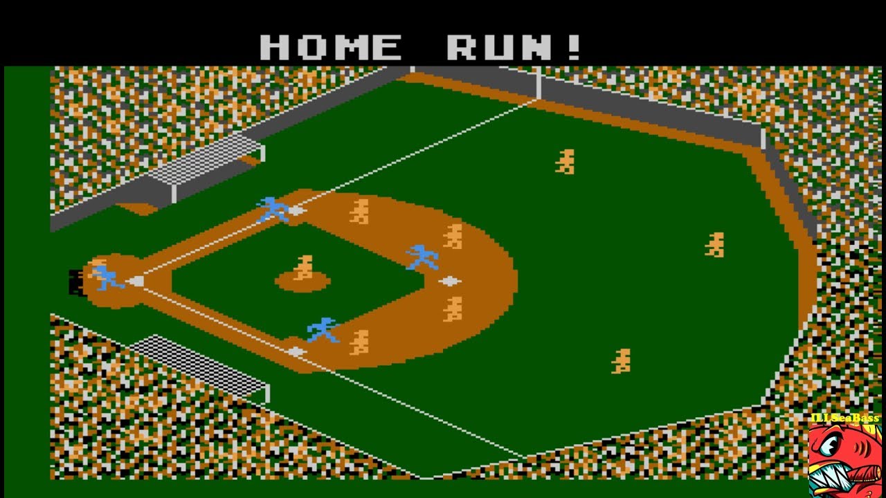 Star League Baseball [ATARI 8-BIT] 8 Run Win ⚾ - YouTube