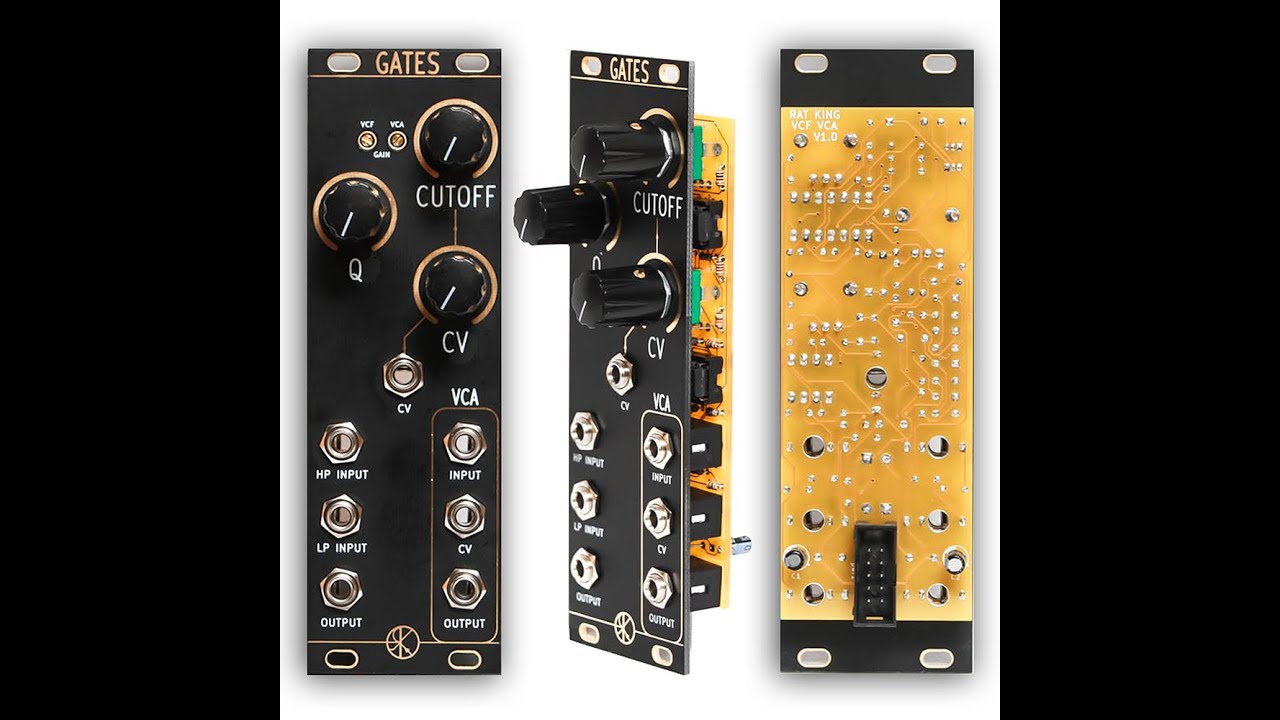 Rat King Modular GATES Eurorack Module - Synthrotek Demo - YouTube