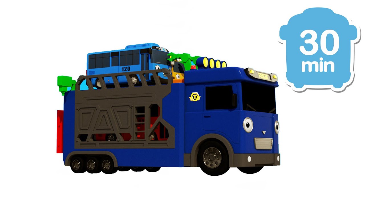 Strong the Powerful Rescue Truck! 🚛| 30min Rescue Team Nursery Rhymes ...