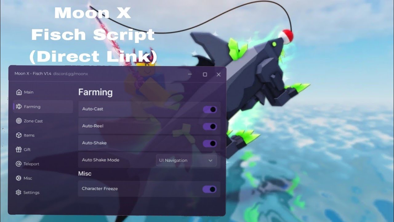Moon X Fisch Script (Direct Link) - YouTube