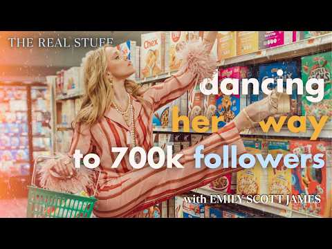 “I left my corporate job and now I dance in my driveway for a living.” (Emily Scott James)