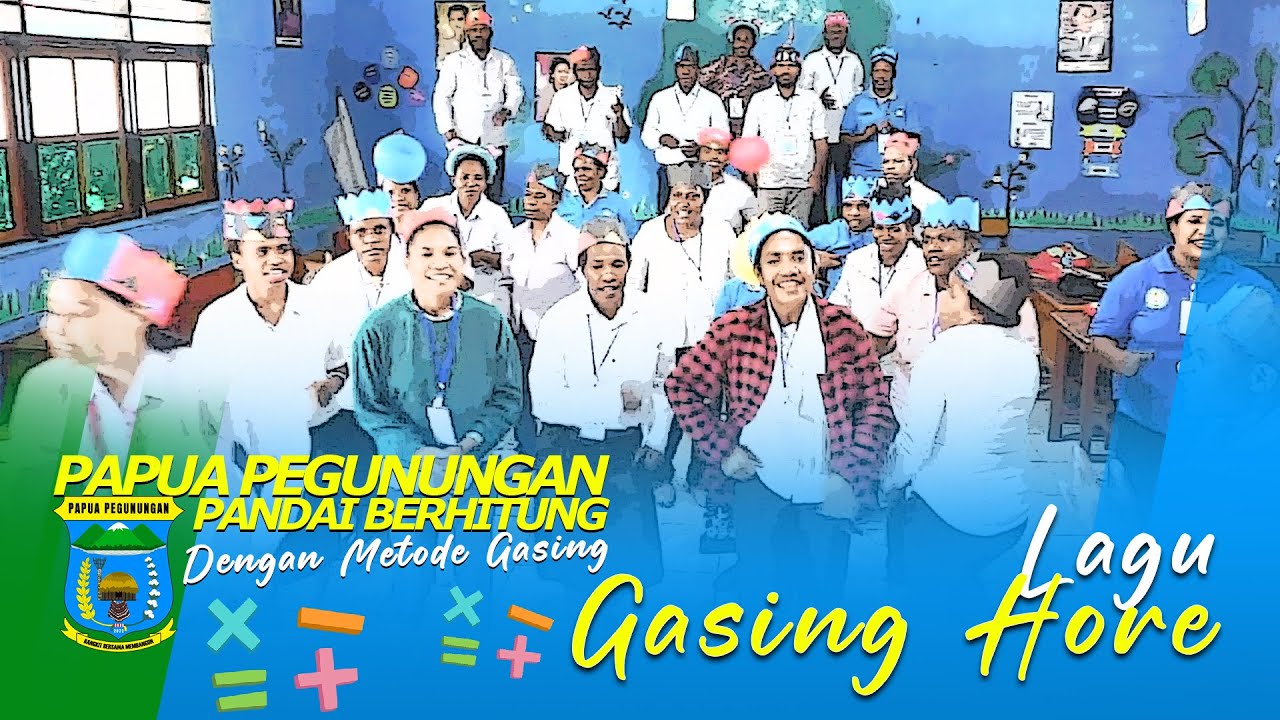 Pelatihan Papua Pegunungan: Lagu Gasing Hore - YouTube