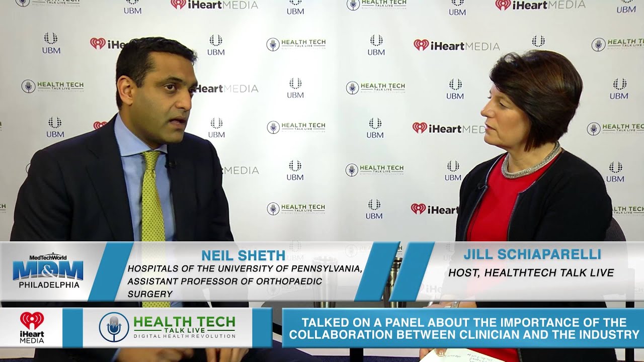 Neil Sheth & Jill Schiaparelli on HealthTech Talk Live at MD&M ...