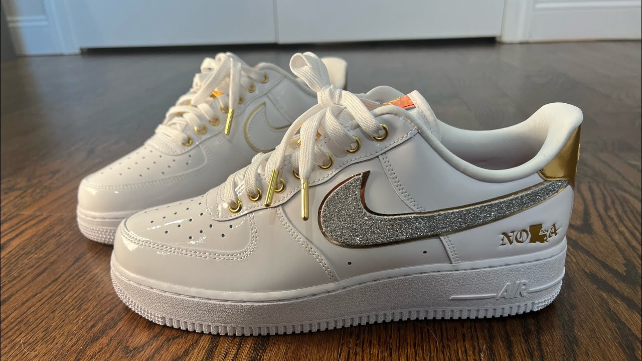 Nike Air Force 1 "NOLA" Review - YouTube