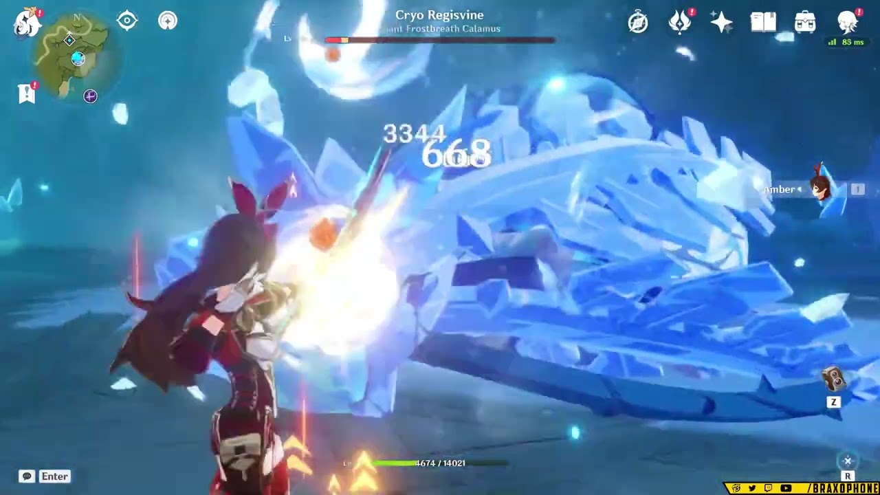 the #1 amber main has a message for rintaichou - YouTube