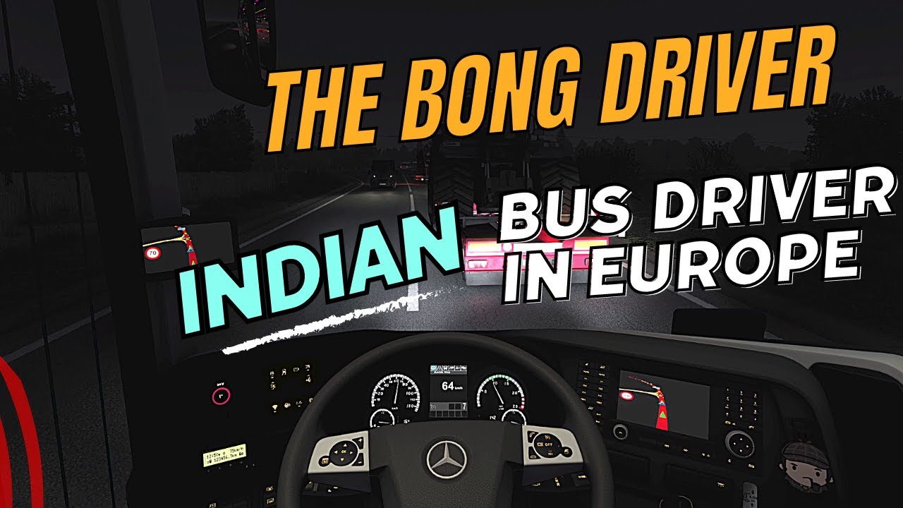 Indian Bus Driver in Europe | ETS2 | Bus Driving in Latvia and ...