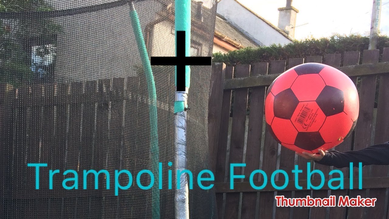 Trampoline Football w/Azza - YouTube