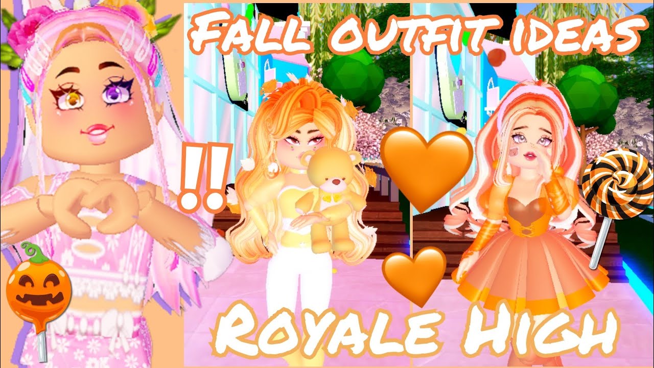 🍁Fall outfit ideas🍁 Roblox Royale High! 😍🏰 - YouTube
