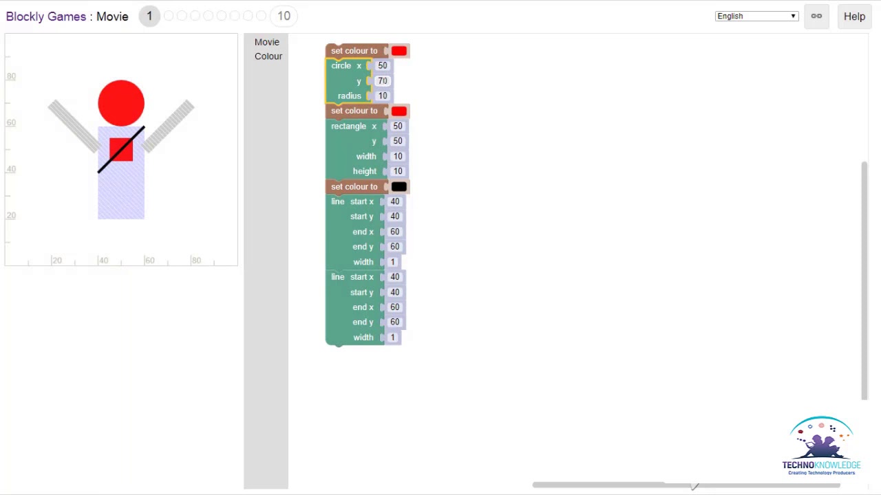 Blockly - Movie1 - YouTube