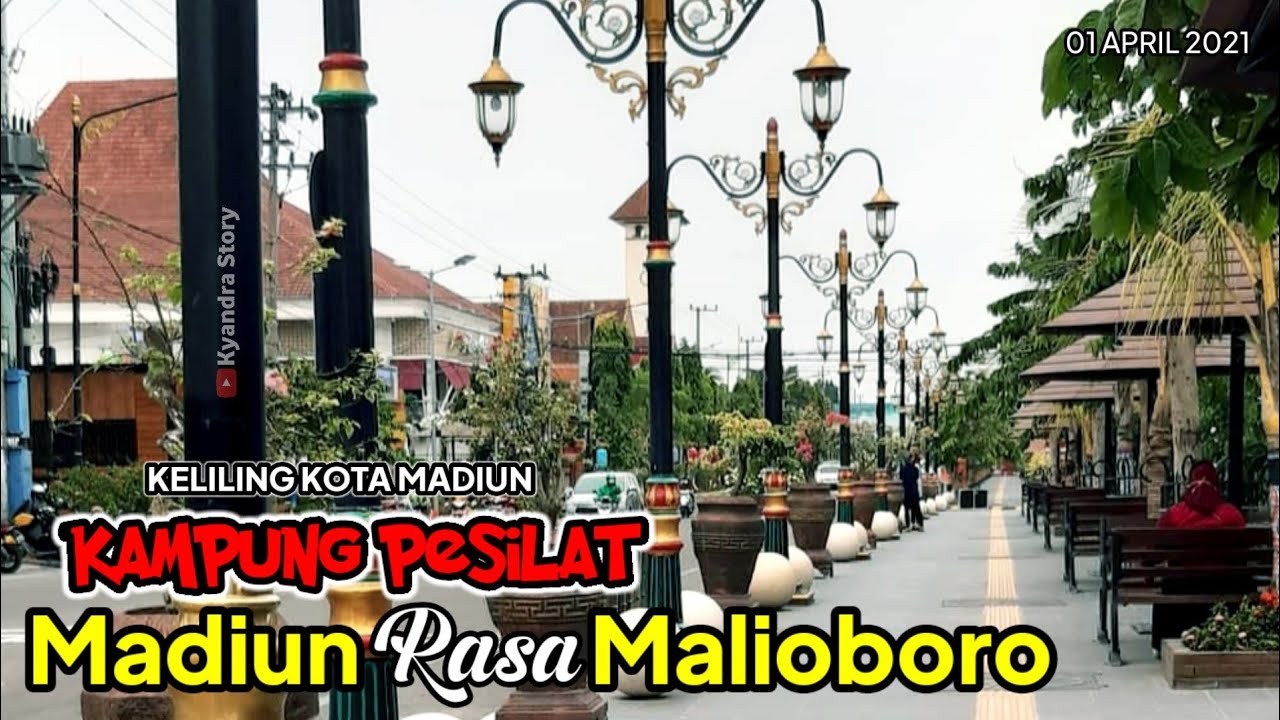 KOTA MADIUN - Suasana Asli Di Pusat Kota Madiun - Banyak Camera CCTV ...