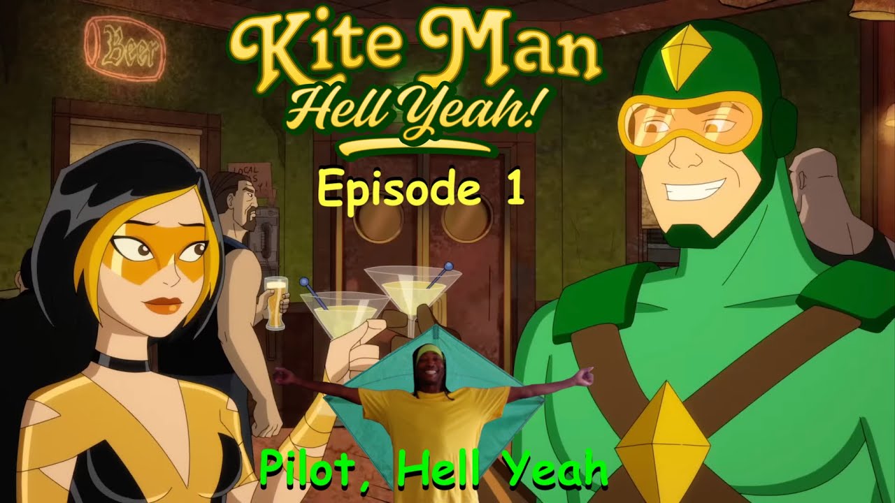 KiteMan Season 1 Episode 1 "Pilot, Hell Yeah" Review - YouTube