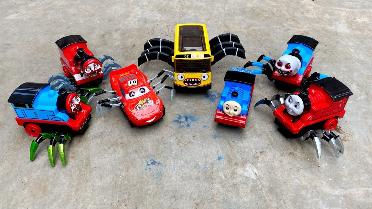 Mencari Unik Bus Tayo Monster, Thomas Transformer, Thomas Train Monster ...