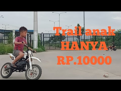 Viral.. Permainan Motor Trail Anak Rp 10rb - YouTube