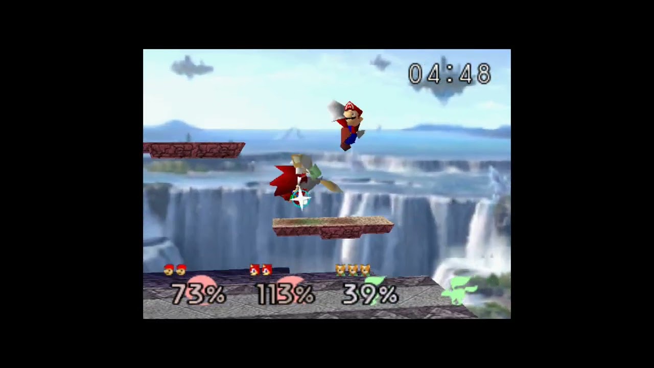MARIO Y SONIC VS FOX Y FALCO EN SMASH REMIX - YouTube
