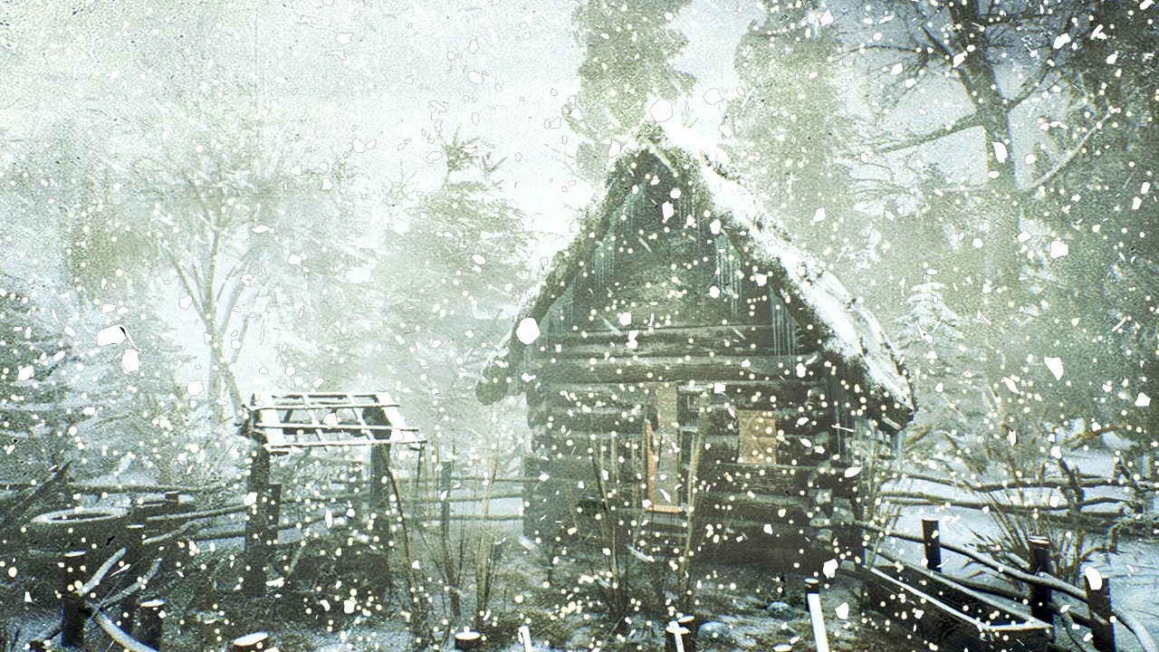 Relaxing Blizzard Snowstorm Sounds 10 hours | Fantastic Heavy Howling ...