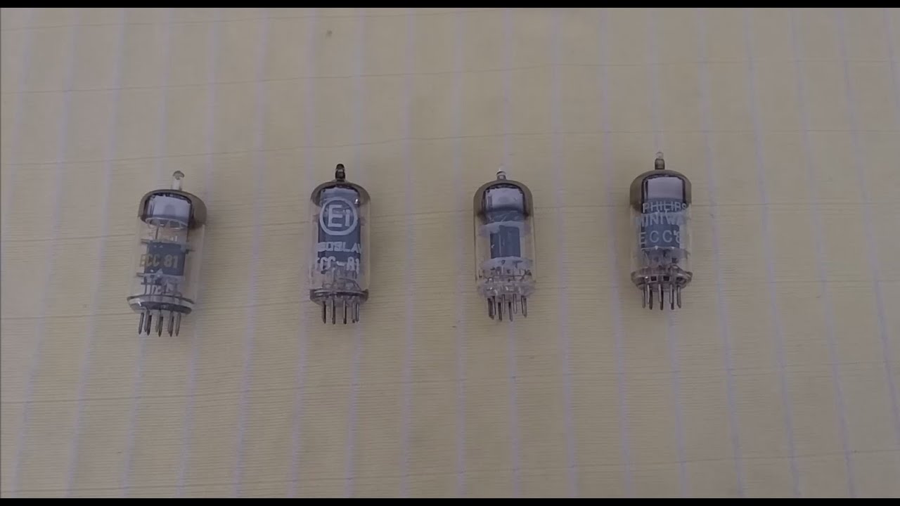 Tube Talk - ECC81 / 12AT7 for phase inverter. (RFT, Ei, Marconi ...