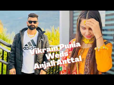 🔴Live❗️Vikram Punia Weds Anjali Anttal Wedding Video By:- Raju Studio Ugala