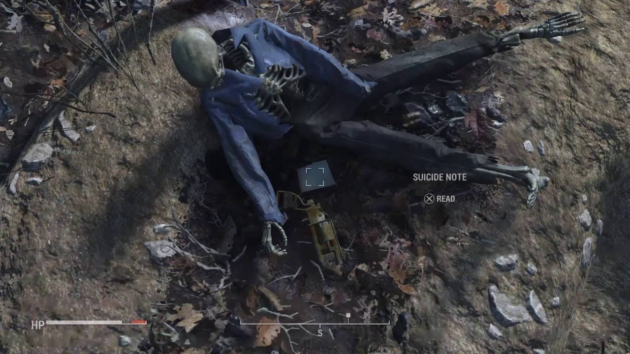 Fallout 4 suicide note - YouTube