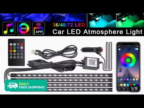 Bluetooth Controlled Underglow LED Honda Click V3 - YouTube