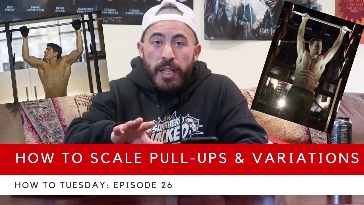 How To Scale Pull Ups (and Alternatives) - YouTube