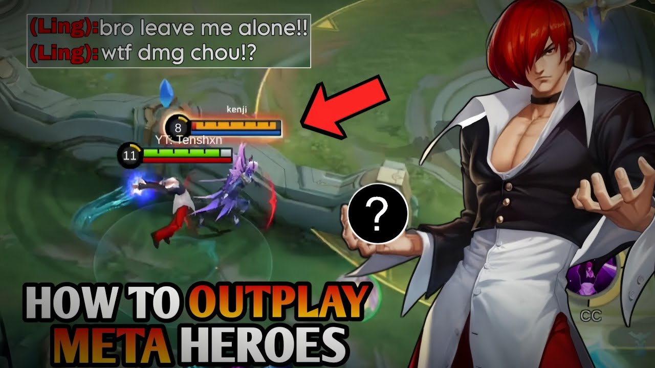 99.9% CHOU USERS DONT KNOW HOW TO OUTPLAY META HEROES IN RANK GAME USING PRACTICAL COMBO (must ...