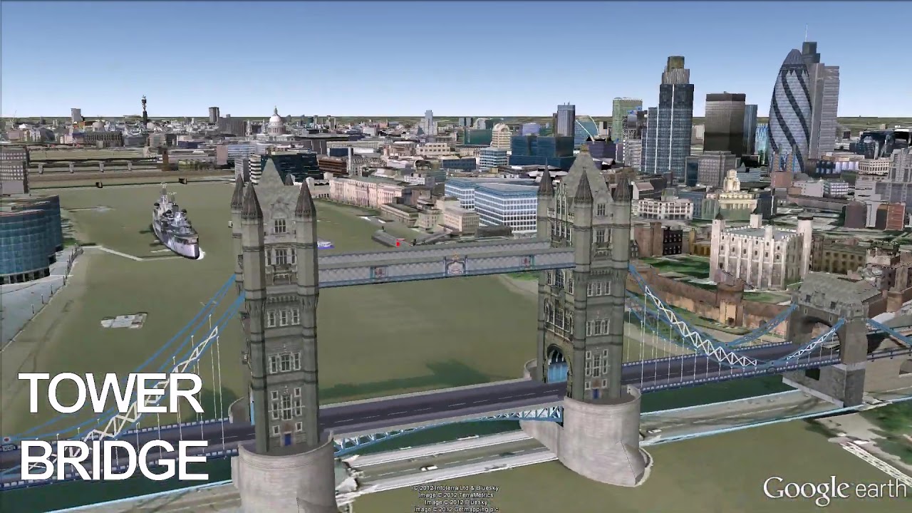 http://bit.ly/1hKmbVg - London Tower Bridge Exhibition - Google Earth ...
