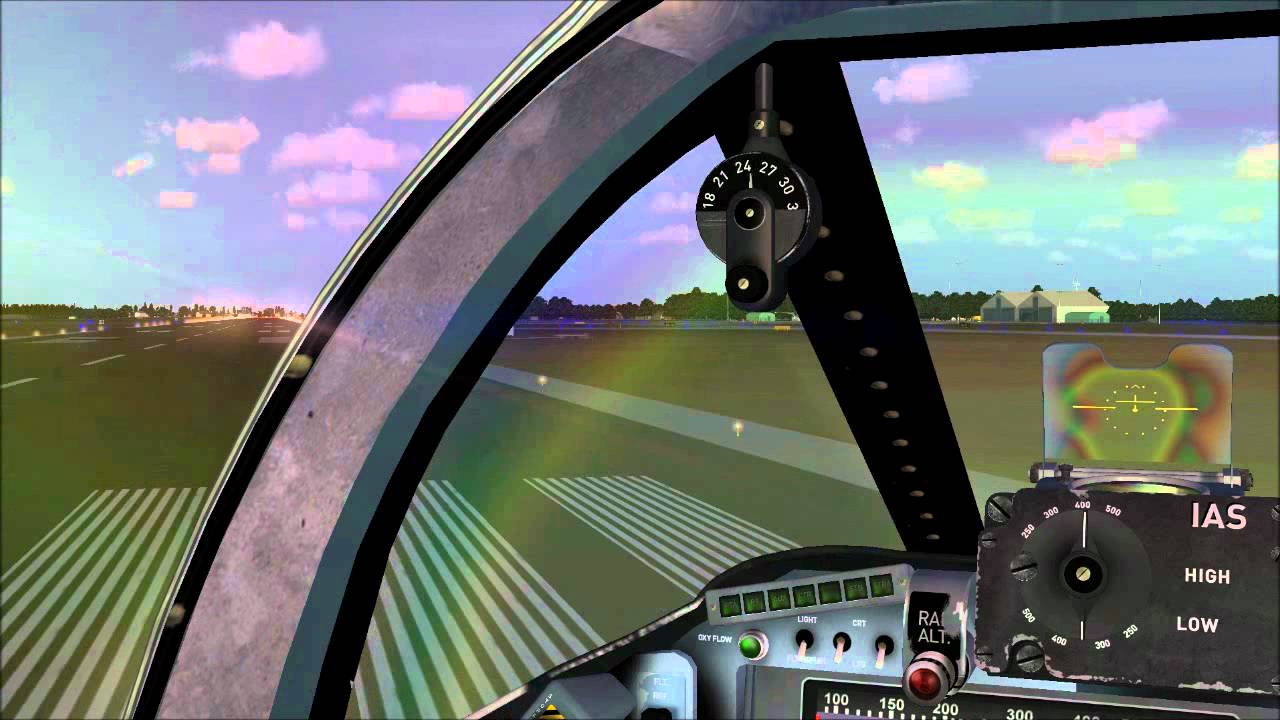 Just Flight English Electric Lightning Take-Off @ EHEH [FSX] - YouTube