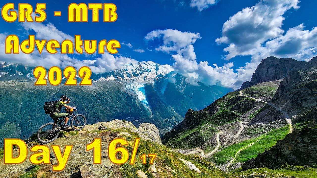 GR5 - MTB Adventure. Day 16 of 17. 10 July 2022. Les Crouis - Carros ...