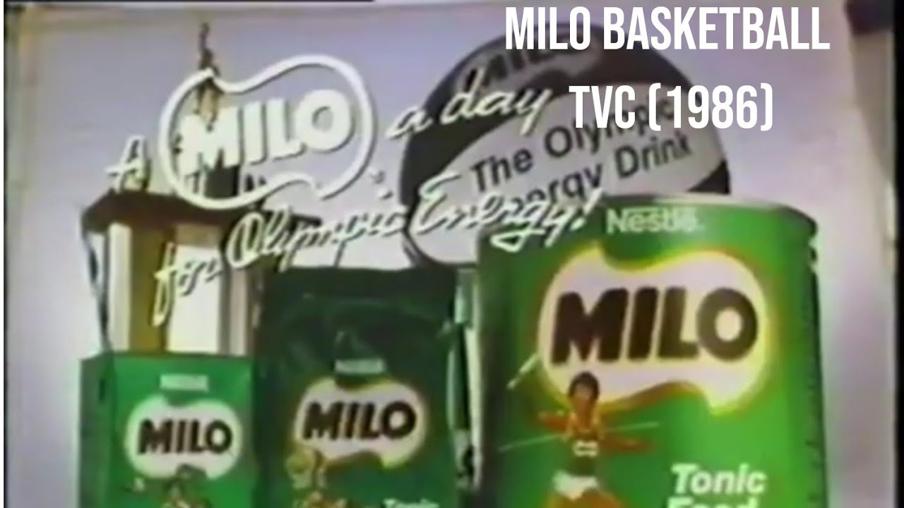 Milo Basketball Tvc (1986) - YouTube