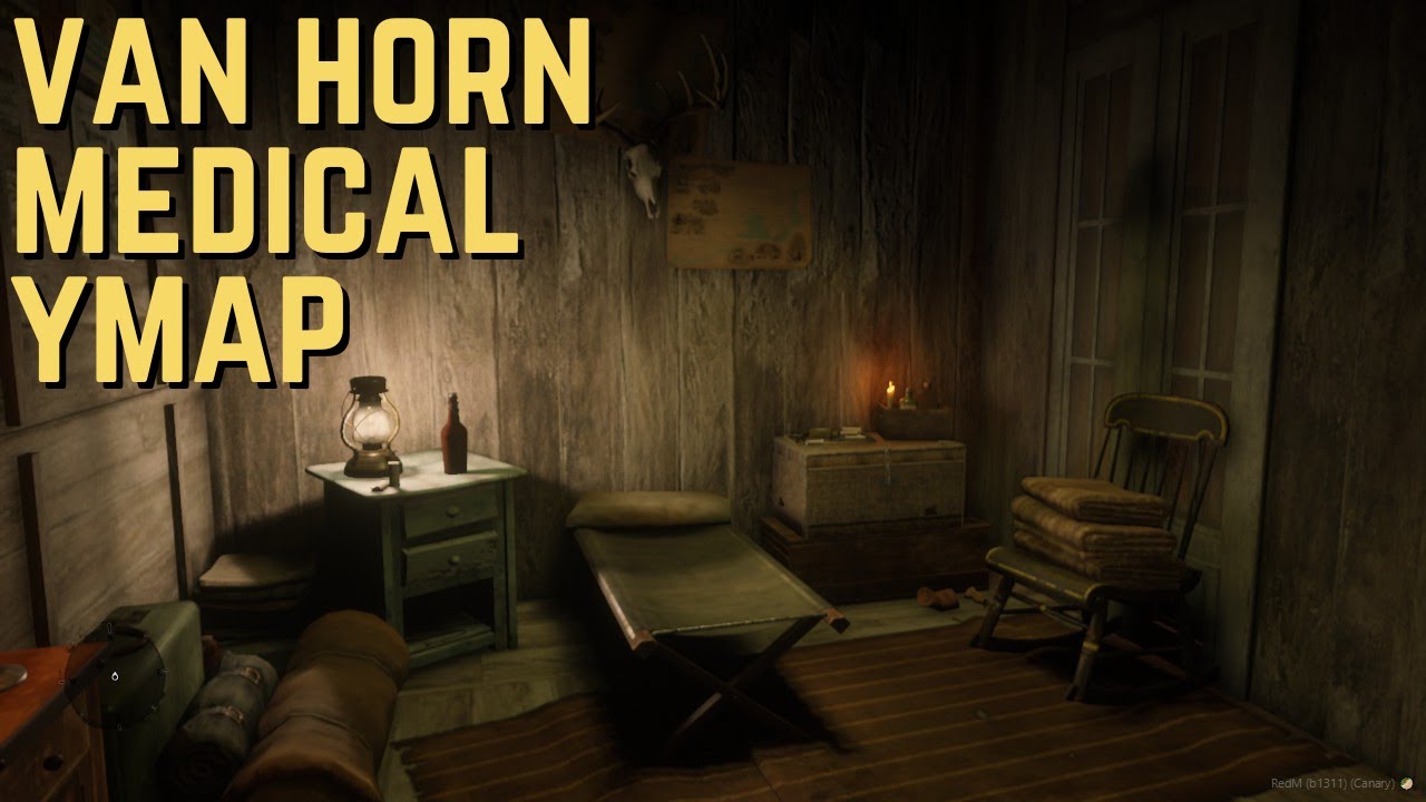 Van Horn Medical 💉 | RedM MLO YMAP Custom Interior | Red Dead ...