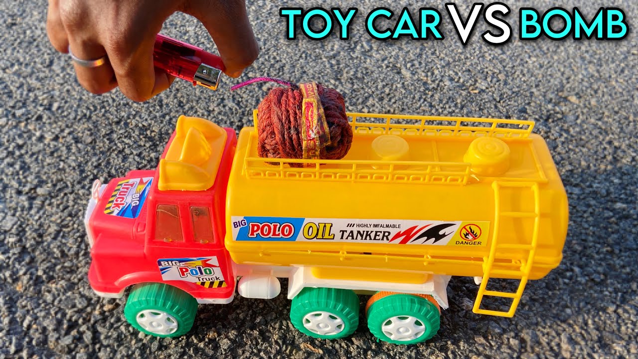 Toy Car VS Bomb Experiment? - YouTube