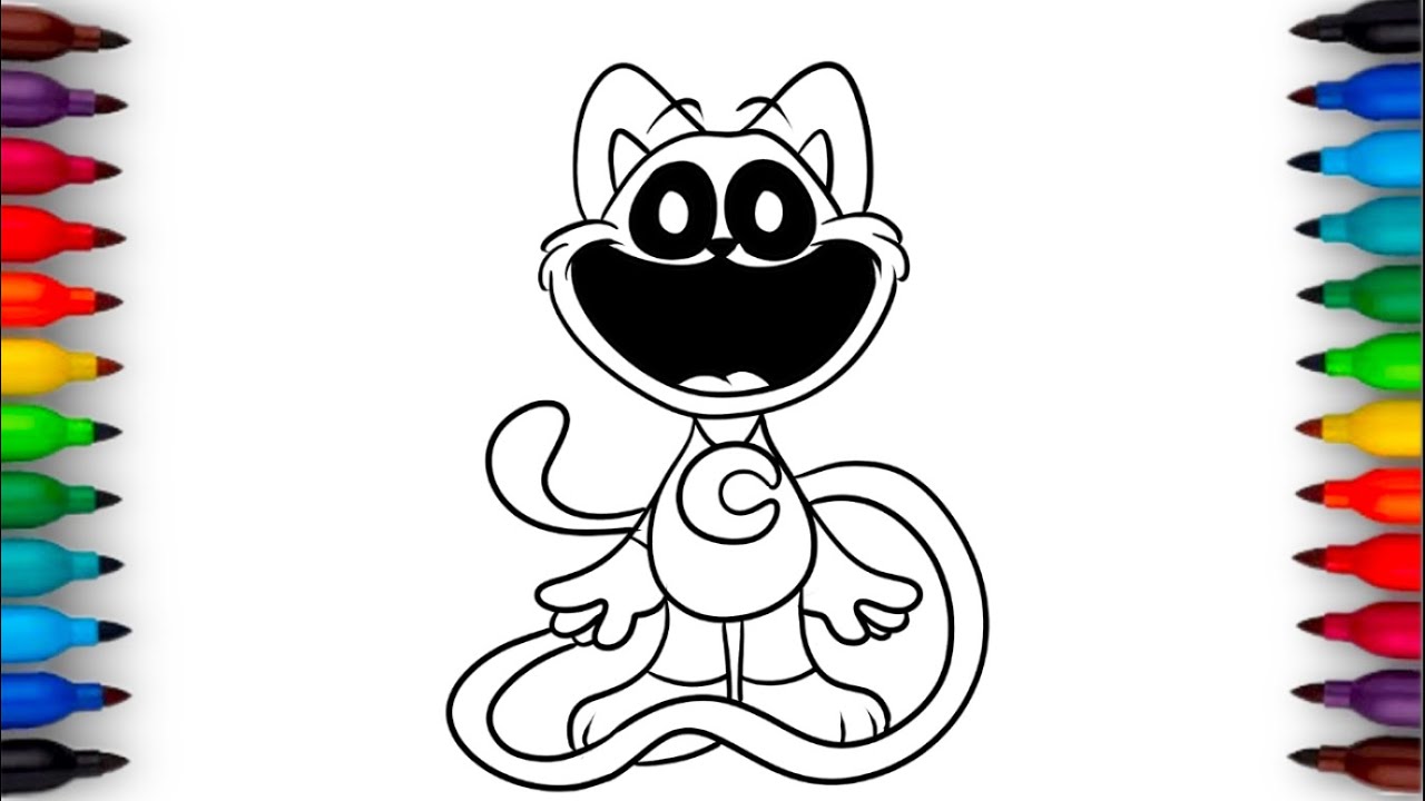 How to Draw CATNAP | POPPY PLAYTIME CHAPTER 3 - YouTube