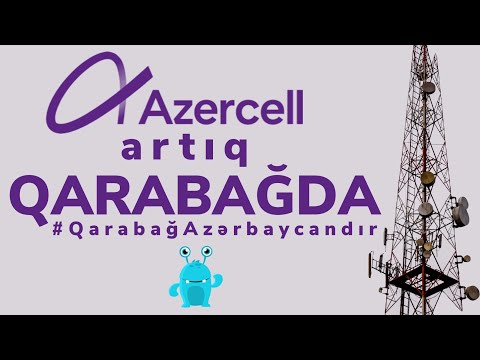 Azercell artıq Qarabağda ilk mobil rabitə