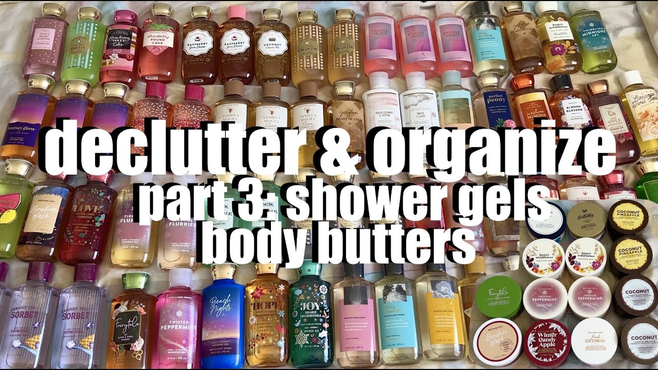 declutter and organize my bath and body works collection part 3 ...