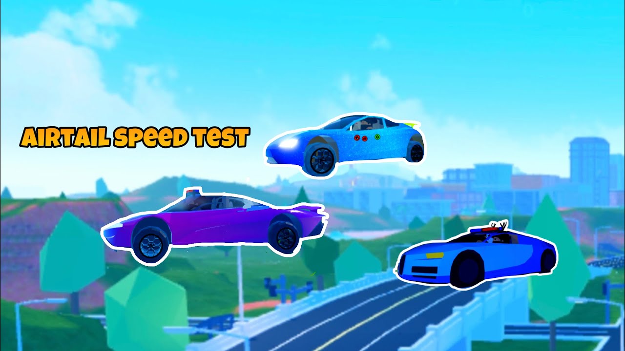 AirTail Speed Test | Is it faster than Roadster? | Roblox Jailbreak ...