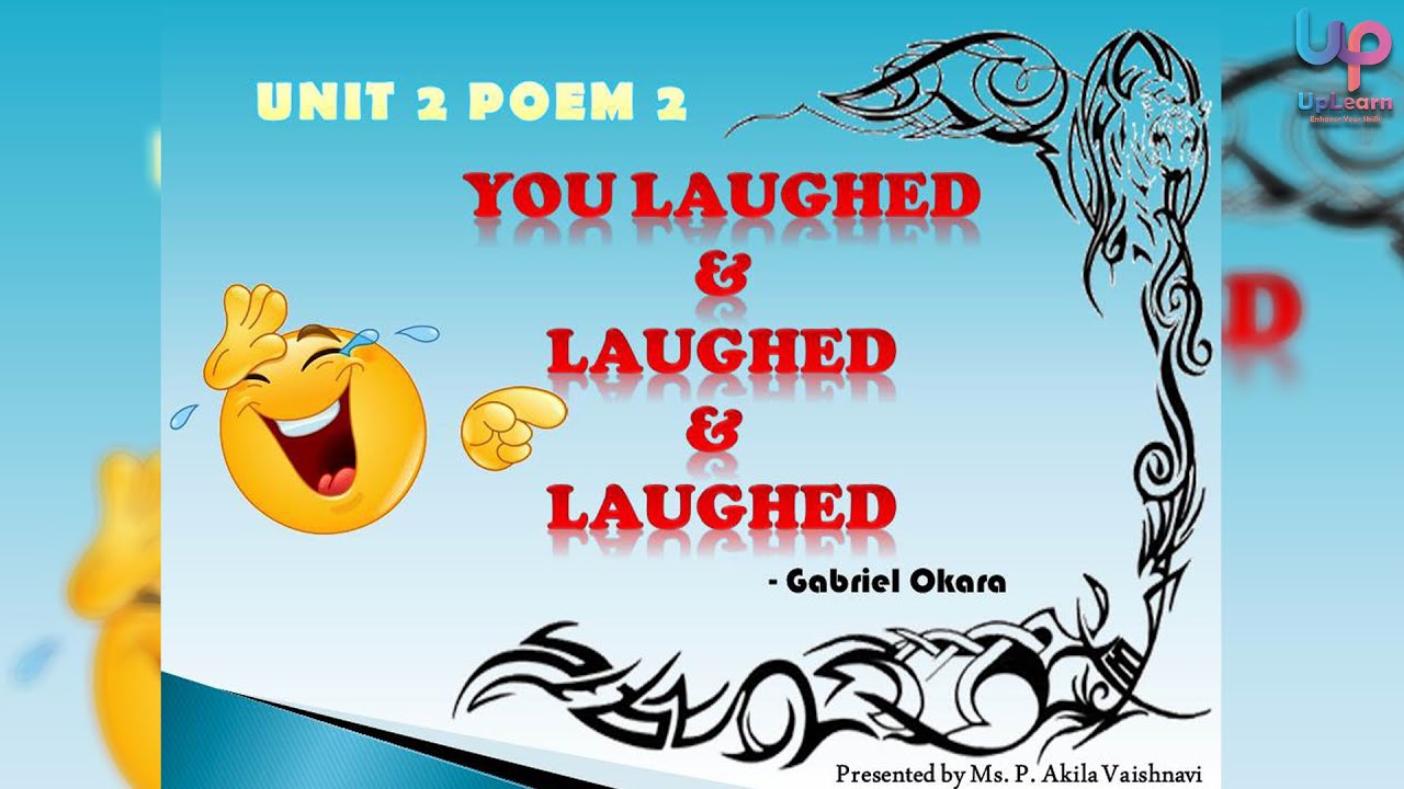 You Laughed And laughed And Laughed (Tamil) - P.AKILA VAISHNAVI ...
