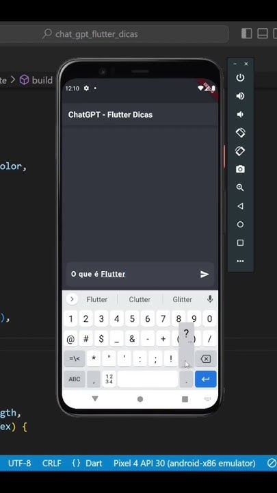 ChatGPT feito em Flutter #chatgpt #chatbot #chat #flutter #dicas #flutterdicas #dart #ios # ...