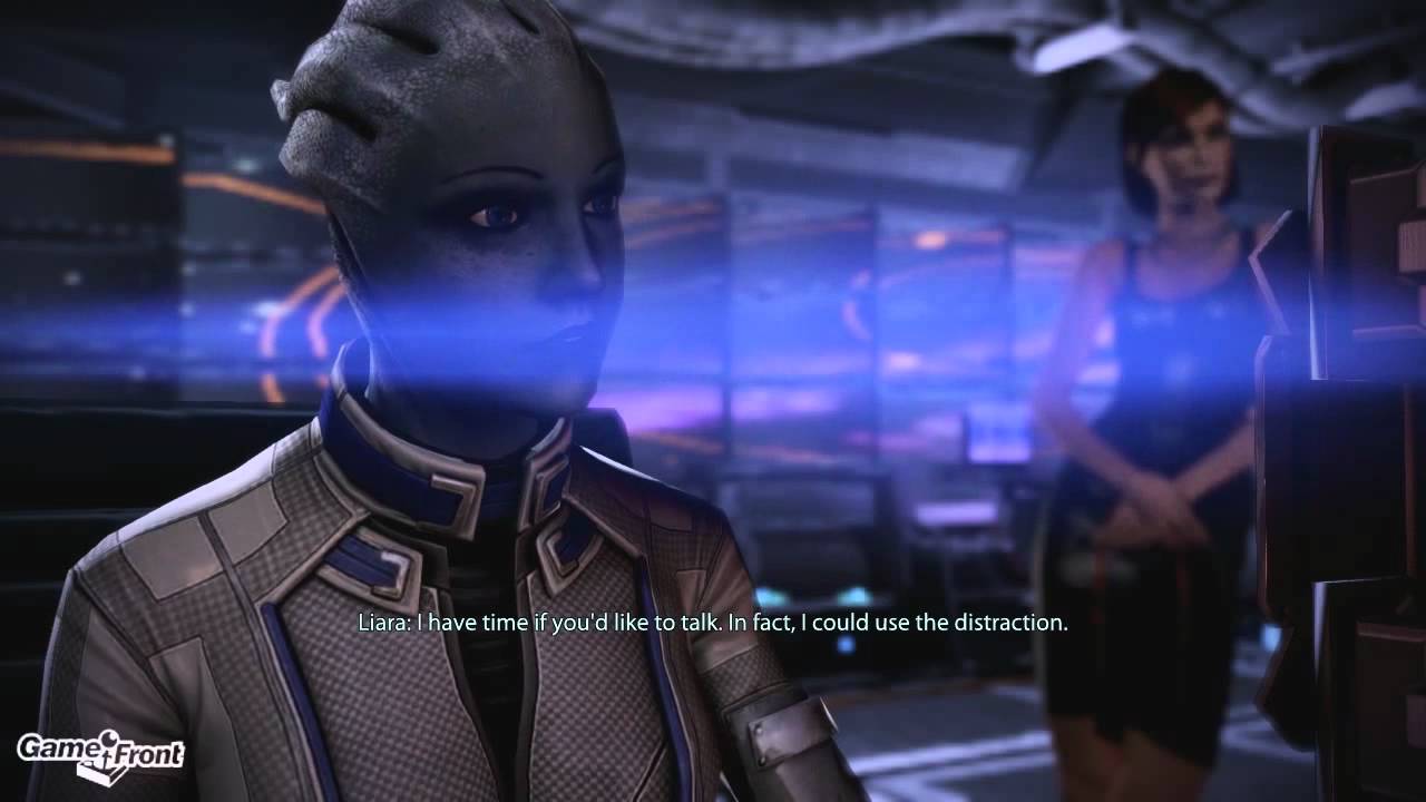 Mass Effect 3 Romance - Romancing Liara Guide - YouTube