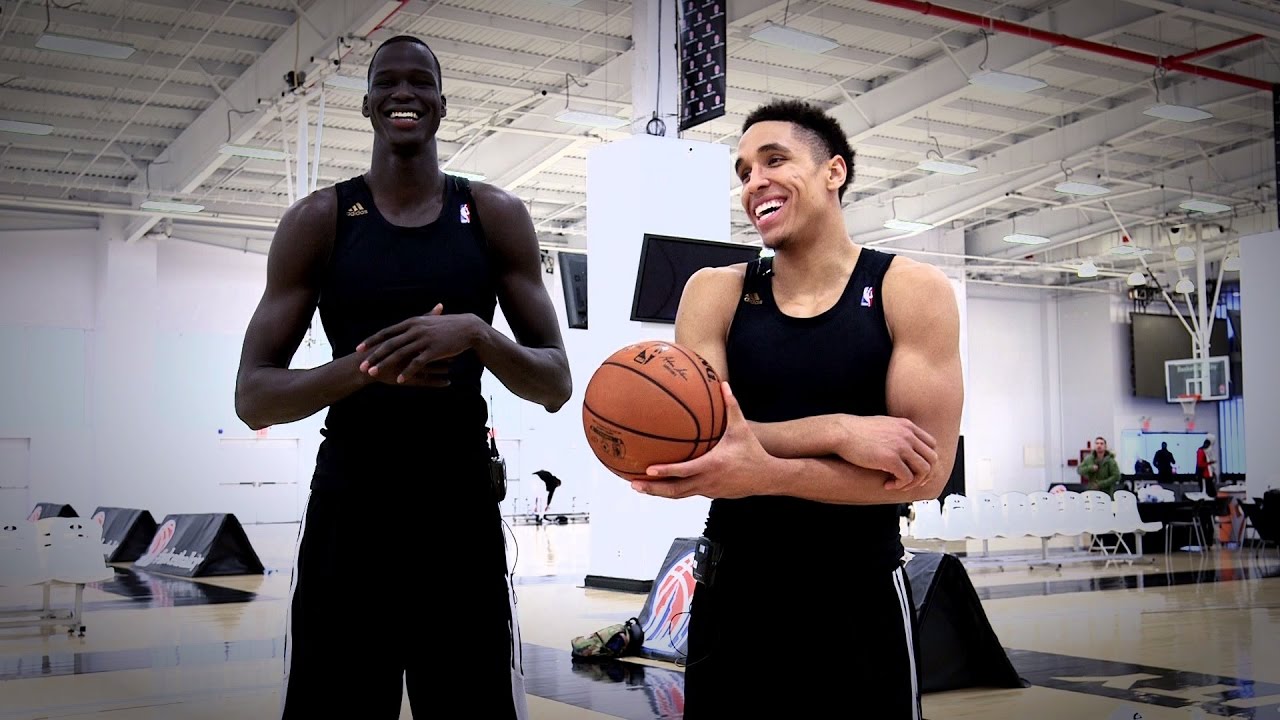 NBA Rooks: Malcolm Brogdon and Thon Maker: Two Bucks Rising - YouTube