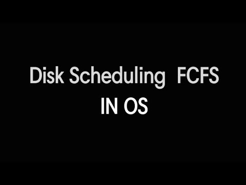 Disk Scheduling FCFS | OPERATING SYSTEM | @Svecw_talks - YouTube