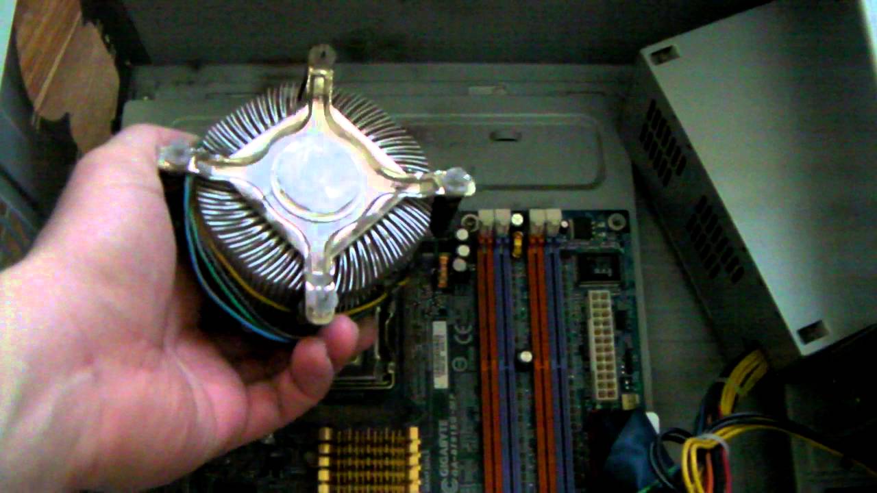 КАК ВЫТАЩИТЬ ПРОЦЕССОР С ПК| HOW TO REMOVE THE PROCESSOR FROM THE PC ...