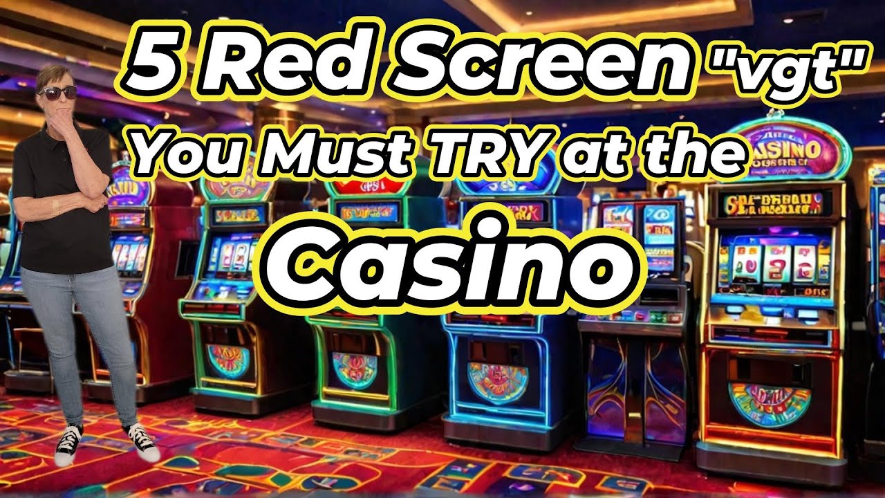 5 WINNING Slot Machines you need to TRY !! " red screens, vgt slots # ...